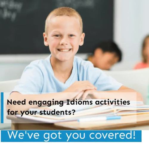 Idioms Activities | Print & Digital | Literacy Centers by The Rigorous Owl