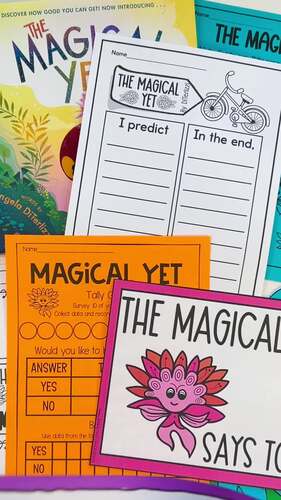 The Magical Yet Read Aloud Book Activities Growth Mindset Craft ...