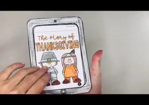 Thanksgiving Reading Comprehension Activities | Lap book and Turkey Crafts