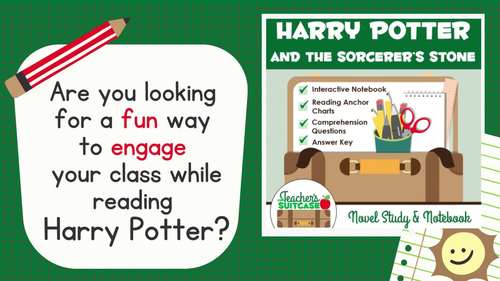 Harry Potter and the Sorcerer's Stone {Interactive Notebook} - PRINT ...