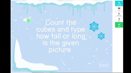 Winter Measurement using connecting cubes | BOOM CARDS | Non-standard ...
