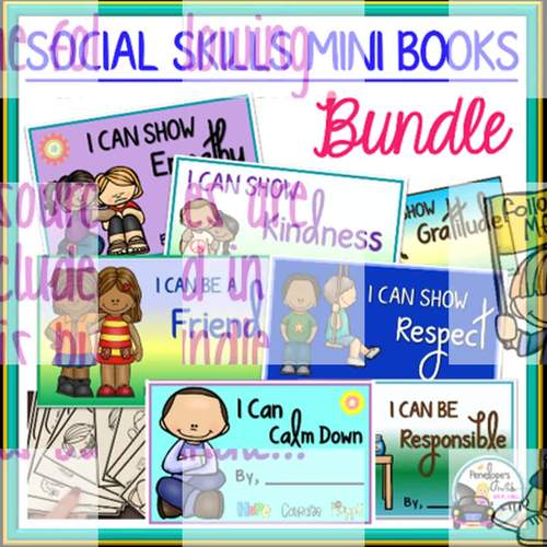 Social Skills BUNDLE / Character Education BUNDLE - Mini Books | TpT
