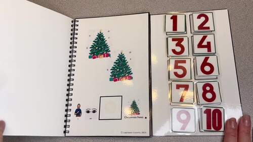 Christmas Counting Adapted Book / Christmas Counting Adaptive Book