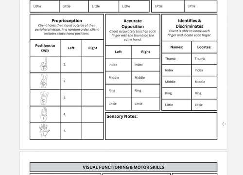 Occupational Therapy: Fine Motor Evaluation & Developmental Milestones ...