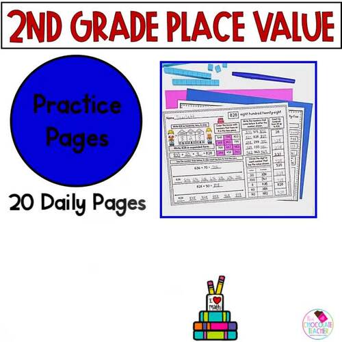 Place Value Worksheets 2nd Grade Math Practice - Number Sense Activities