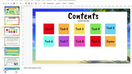 Cook Islands Language Week Digital Reading Activities by Miss Tiapapa's TPT