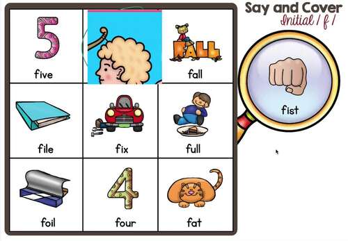 BOOM CARDS F ARTICULATION VALENTINES DAY SPEECH THERAPY HIDDEN PICTURE ...