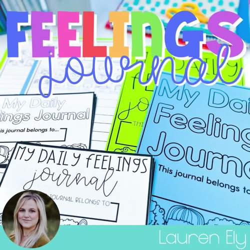 Daily Feelings Check-In Journal: Promote Social Emotional Learning