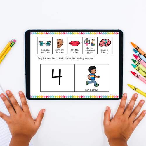 September Math Warm-Up | Kindergarten Digital Math Warm-Ups | Google Slides