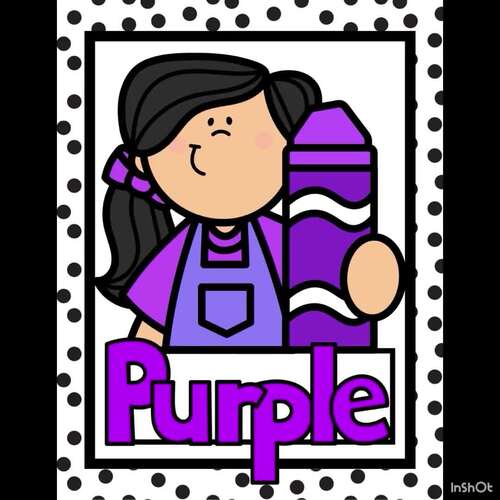 Bilingual Color Word Posters Bundle | English & Spanish | Kids Theme