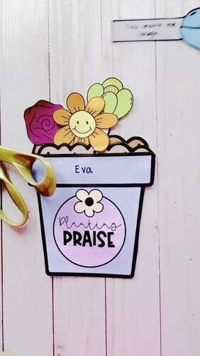 Compliment Card - Friendship Activity - Flower Mother's Day Craft