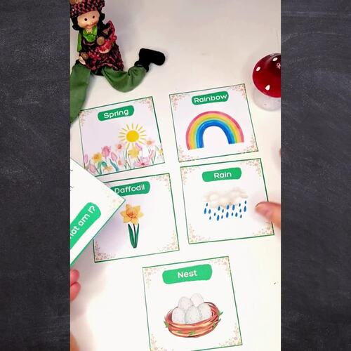 Spring Bingo Riddles. What am I? Game - Speech and Language Therapy ...