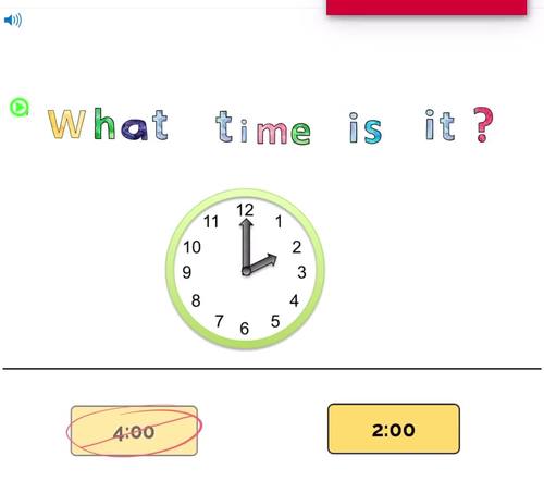 Telling Time To The Hour And Half Hour Boom Cards | Distance Learning