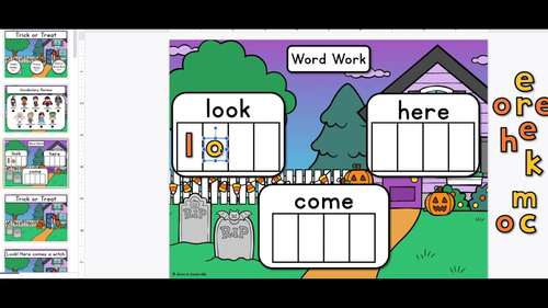 Digital Books: Halloween Emergent Readers for Google Seesaw | TpT