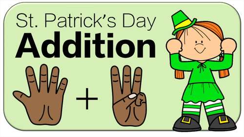 FREE St. Patrick's Day Finger Addition Brain Break: Math Game | TPT