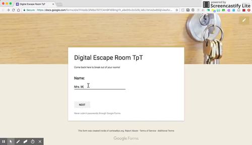 Test Prep / End of School Year Review: Digital Escape Rooms Language Arts