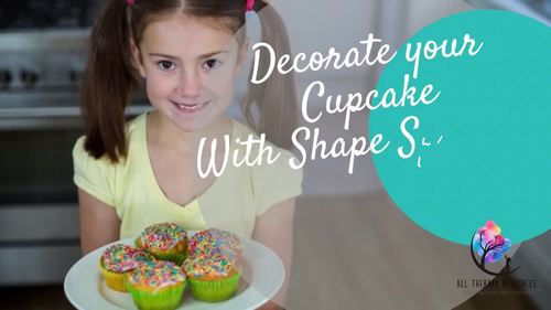 Decorate your own Cupcakes with Shape Sprinkles - Colours Numbers and ...