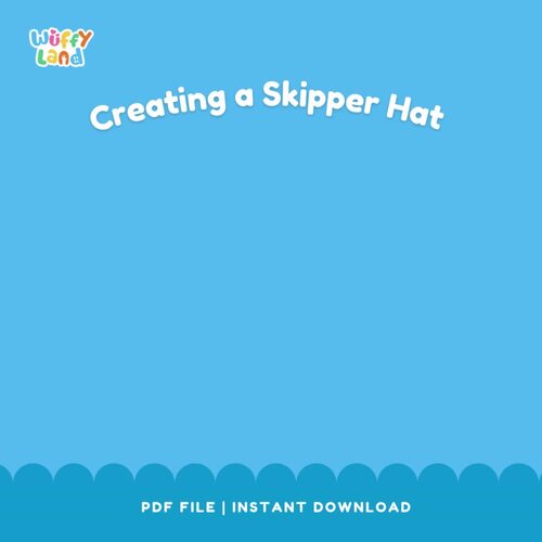 DIY Skipper Hat Craft – Printable Sailor Hat for Kids by Wuffyland
