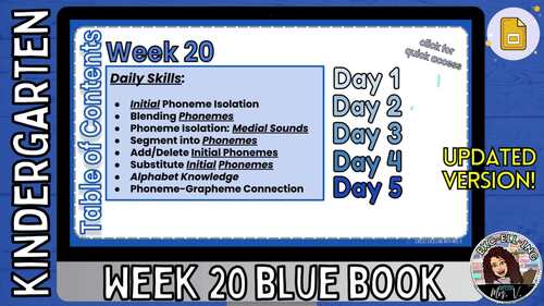 Phonological & Phonemic Awareness Intervention |Kindergarten| Heggerty ...