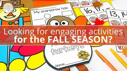 All About Fall & Autumn Unit - Math, Literacy, Science, Writing, and MORE!