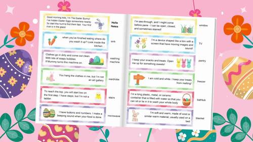 Difficult Indoor Easter Scavenger Hunt Clues, Challenging Easter ...