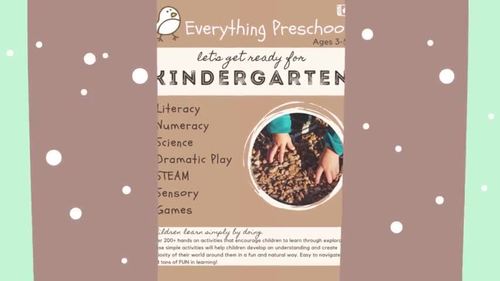Complete Preschool to Kindergarten Ready Program: Everything You Need