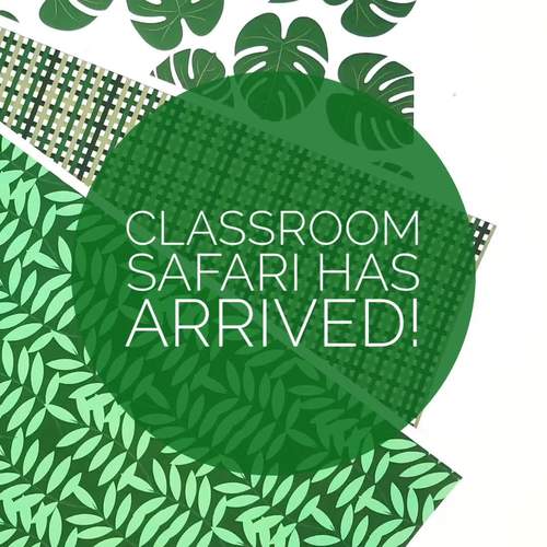 School Safari Teacher Stationery Pack by The Polka-Dot Apple | TPT