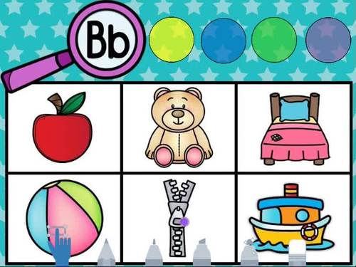 Identifying Beginning Sounds #1 (Digital Activity for Seesaw) | TPT