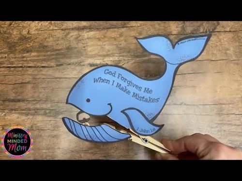 Jonah and the Whale Craft | Make & Play Bible Craft Jonah and The Big ...