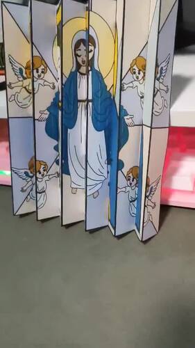 Assumption of Mary Activities Crafts Agamograph Art Catholic Religion ...