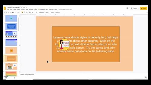 Spanish Asynchronous Choice Board #19 - High-Interest Uruguayan Culture