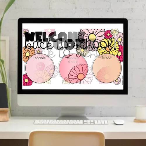 Spring Flowers Daisies Back-to-School Open House Meet the Teacher ...