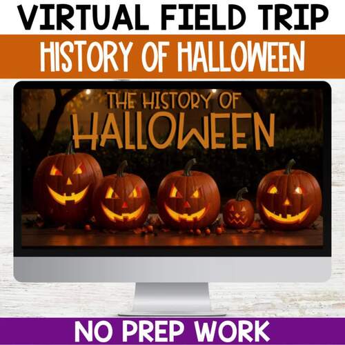 History of Halloween Virtual Field Trip with Google Slides Included ...
