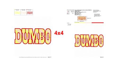 Dumbo Movie Logo Stork Delivering Baby Dumbo Classic Animation Scenes ...