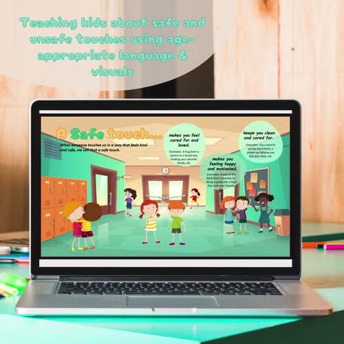 Teach Kids about Safe & Unsafe Touches: 30 Illustrated Cards & Google ...