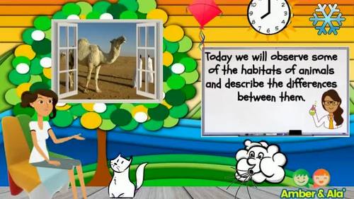 Distance Learning - Observing & describing the differences between habitats