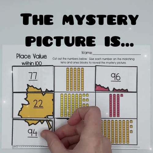 Fall Themed Place Value Mystery Pictures: Tens and Ones: within 20 ...