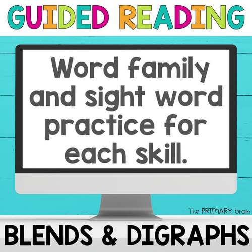 Blends and Digraphs Decodable Readers | Phonics Based Guided Reading Books