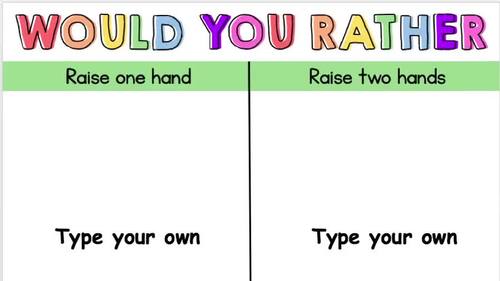 [VIRTUAL] Interactive Digital Morning Meeting Games WITH TIMERS - UPDATED!