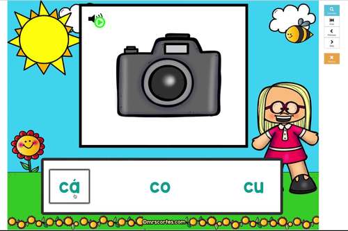 BOOM CARDS- Fonética Letra Cc /k/ by mrscortes | TPT