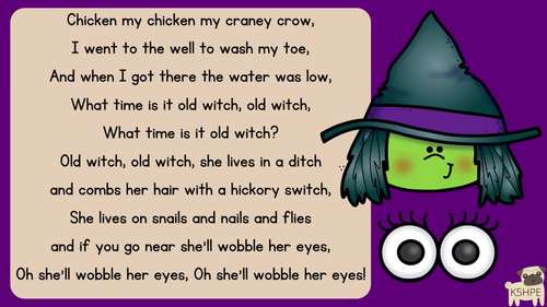 Music: Old Witch Old Witch, Halloween Song Vocal Music Education