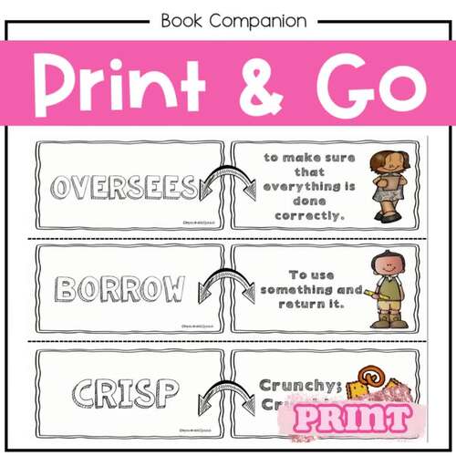 Shante Keys and the New Year's Peas Book Companion (+Boom Cards/Digital)