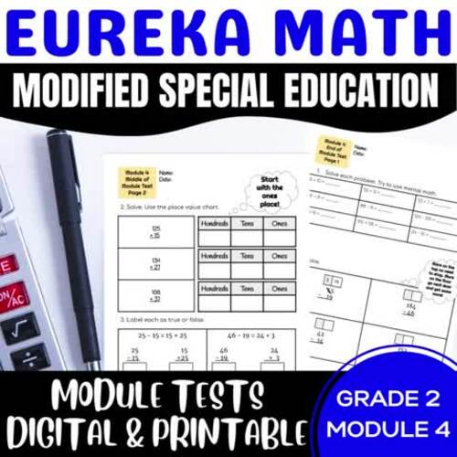 Special Education Engage NY {Eureka} Math Grade 2 Modified Mid End ...