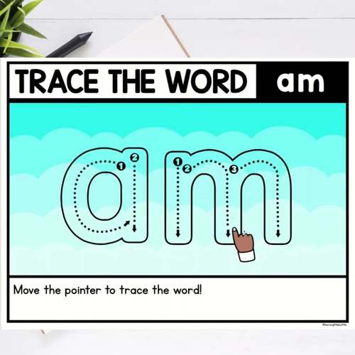 Digital Sight Words Bundle Kindergarten Google Slides | Beginning ...