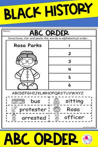 Harriet Tubman BLACK HISTORY MONTH ACTIVITIES MLK Ruby Bridges Barak Obama