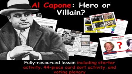 Al Capone: Hero or Villain? by Innov8tive History | TPT