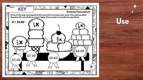 Fraction Enrichment Packets Build Number Sense & Mental Math with ...