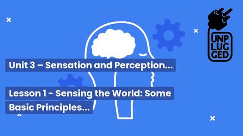 AP Psychology Unit 3 - Sensation and Perception (complete unit) by AP ...