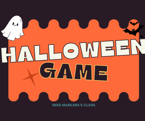 Halloween Vocabulary Trivia Game by Learning English With Fun | TPT