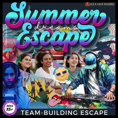 Summer Escape, Team-Building, Middle School, High School All Subjects Escape